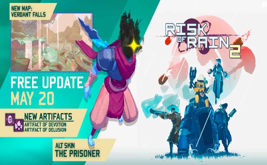La Actualización Devotion de Risk of Rain 2: ¡Nuevos Artefactos, Mapas ...